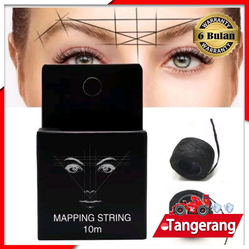Jual 10m Mapping String Eyebrow / Penggaris Sulam Alis / Benang Pembentuk Pola Alis Sulam Alis ...