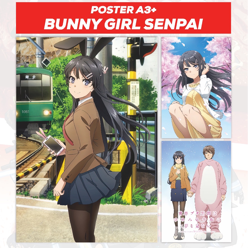 Jual Poster Seishun Buta Yarou Wa Bunny Girl Senpai No Yume Wo Minai ...