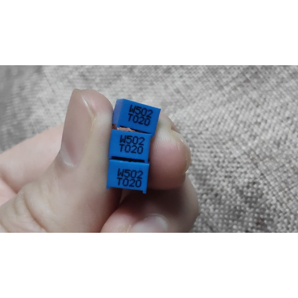 Jual 3362 502 W502 5k ohm Trimpot Berdiri Trimmer Presisi Variabel ...