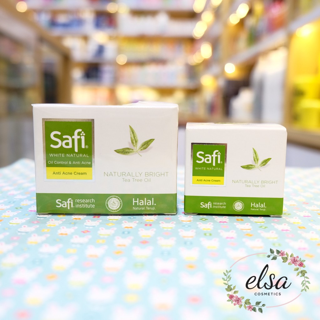 Jual Safi White Natural Anti Acne Cream | Shopee Indonesia