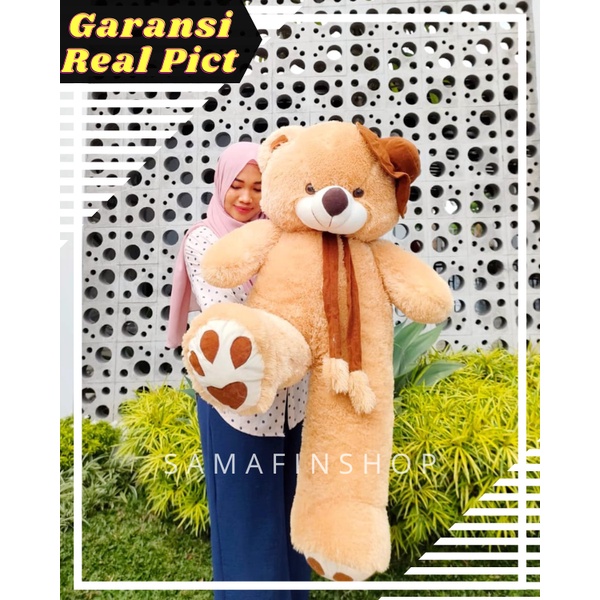 Jual BONEKA TEDDY BEAR BERUANG JUMBO BESAR GEDE IMUT MURAH EMPUK LUCU ...