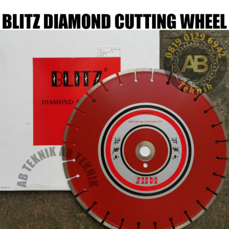Jual Diamond Cutting Wheel BLITZ 20 Inch Dry & Wet Tajam Pisau Potong ...