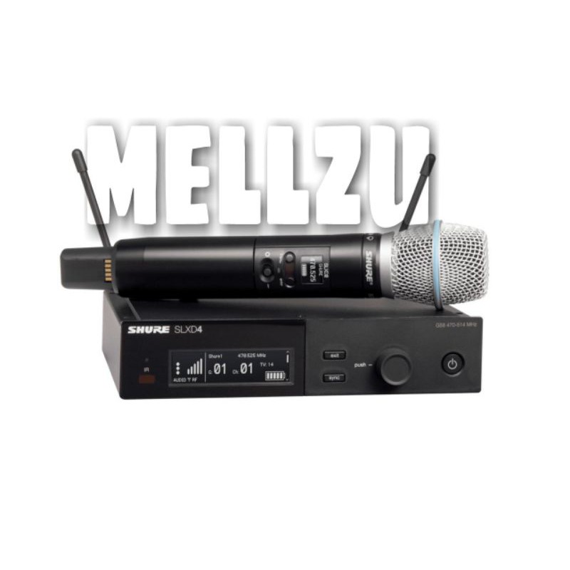 Jual Microphone Wireless Shure SLXD 24 Beta 87 A Original | Shopee ...