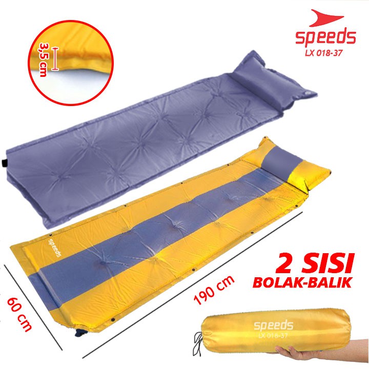 Jual SPEEDS Matras Otomatis Angin Yoga Camping Karpet Sleeping Pad ...