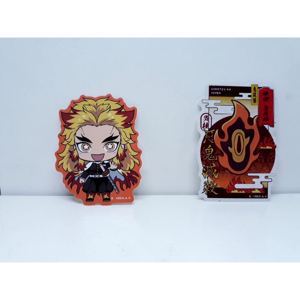 Jual Sticker Kimetsu no Yaiba Rengoku Original Japan | Shopee Indonesia