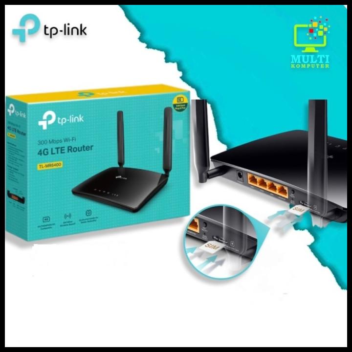 Jual Tp-Link Sim Card Gsm 3G/4G Router - Tplink Tl-Mr6400 | Shopee ...