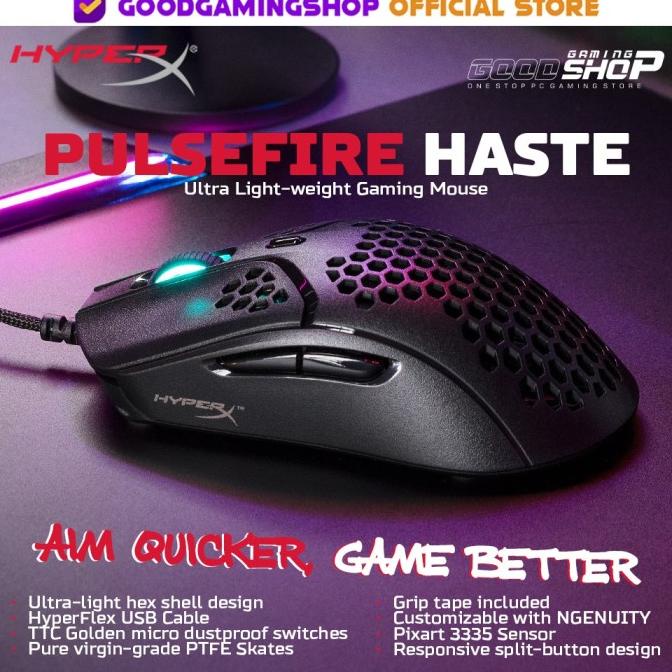 Jual HyperX Pulsefire Haste - Gaming Mouse | Shopee Indonesia