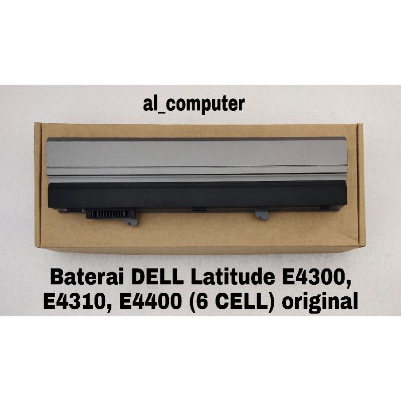 Jual Baterai DELL Latitude E4300, E4310, E4400 (6 CELL) original | Shopee Indonesia