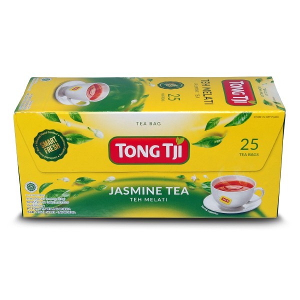 Jual TONG Tji Teh Celup Tanpa Amplop isi 25 Jasmine Box 50gr | Shopee ...