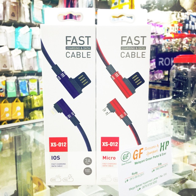 Jual Kabel Fast Charging & Data / Kabel Data Universal Iphone 6 IOS ...