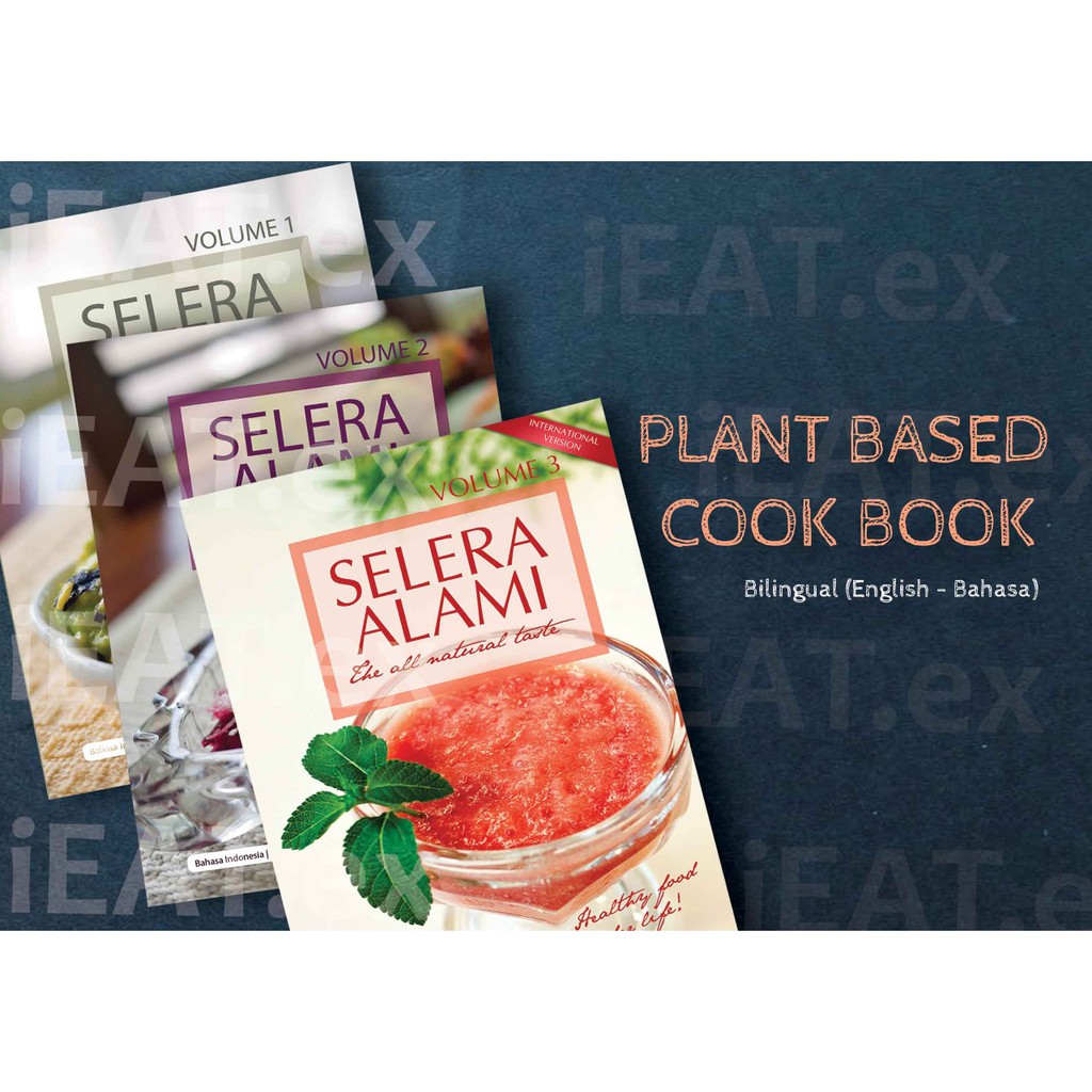 Jual Buku Resep Masak (Vegan / vegetarian / plant based cookbook ...