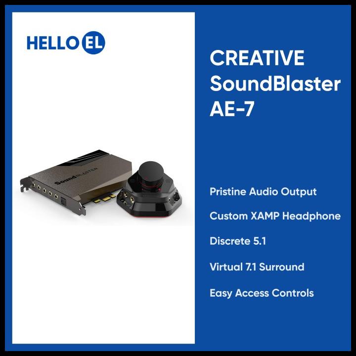 Jual Creative Sound Blaster Soundblaster Ae-7 Ae 7 Ae7 Sound Card ...