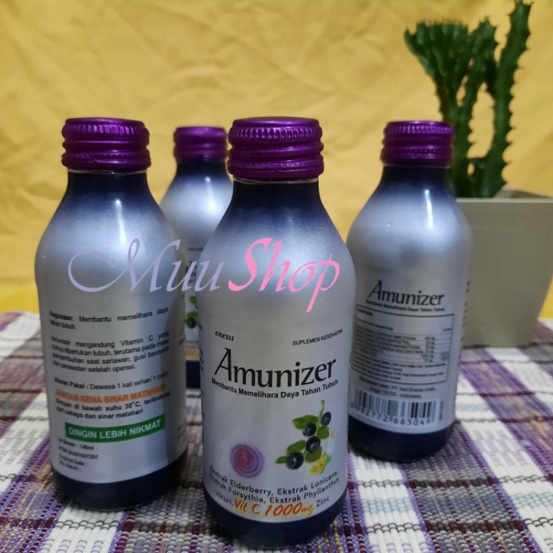 Jual Amunizer Vitamin C 1000 MG Botol 140 ML | Shopee Indonesia