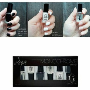 Jual Madame Gie Nail Moji Monochrome Series 7ml (100% Original) | Shopee Indonesia