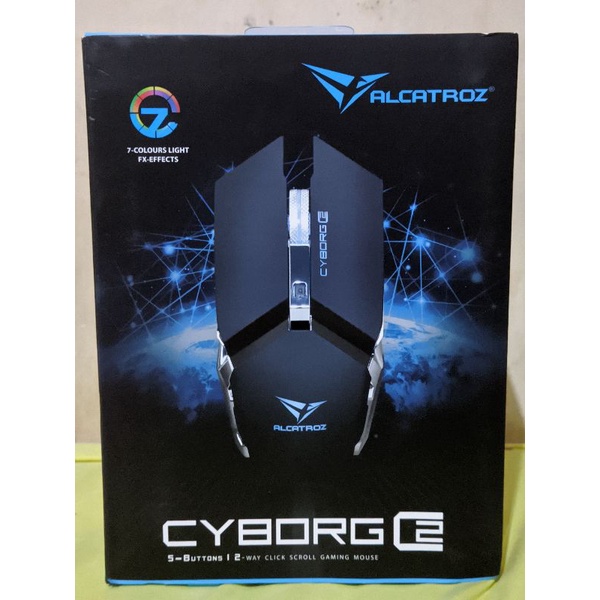 Jual Mouse Gaming/Gaming Mouse Alcatroz Cyborg C2 | Shopee Indonesia