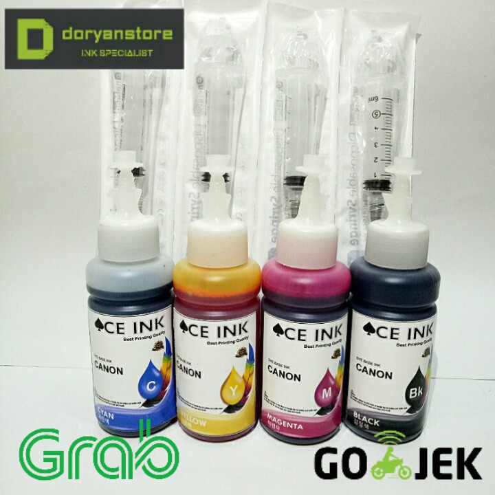 Jual Tinta Canon Refill IP2770 IP2780 IP1980 IP2180 MP258 MP237 MP285 ...