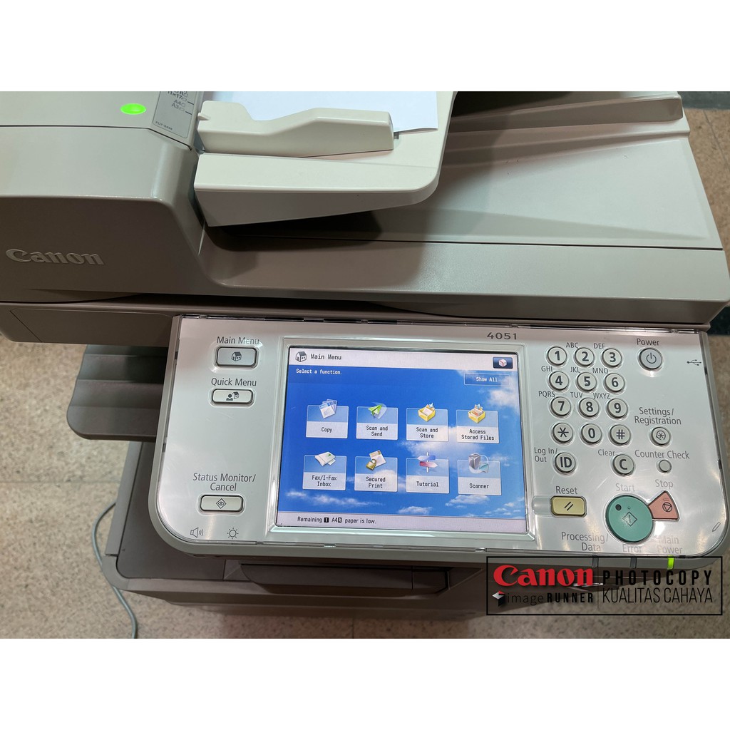 Jual Mesin Fotokopi Canon IRA 4051 110 Volt Ex USA Grade A | Shopee Indonesia