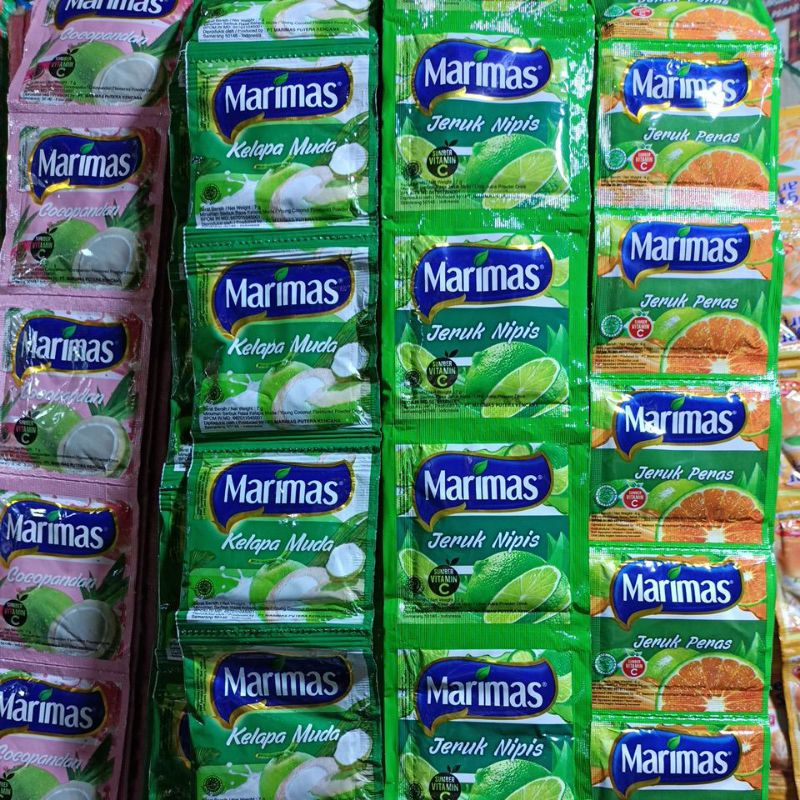 Jual MARIMAS RTG All Varian isi 10pcs/Rtg | Shopee Indonesia