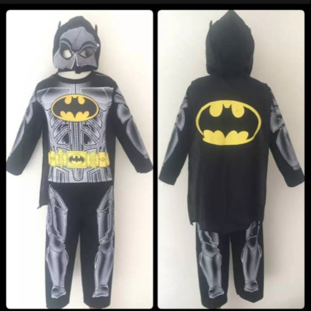 Jual Kostum batman sokids dengan topeng kain | Shopee Indonesia