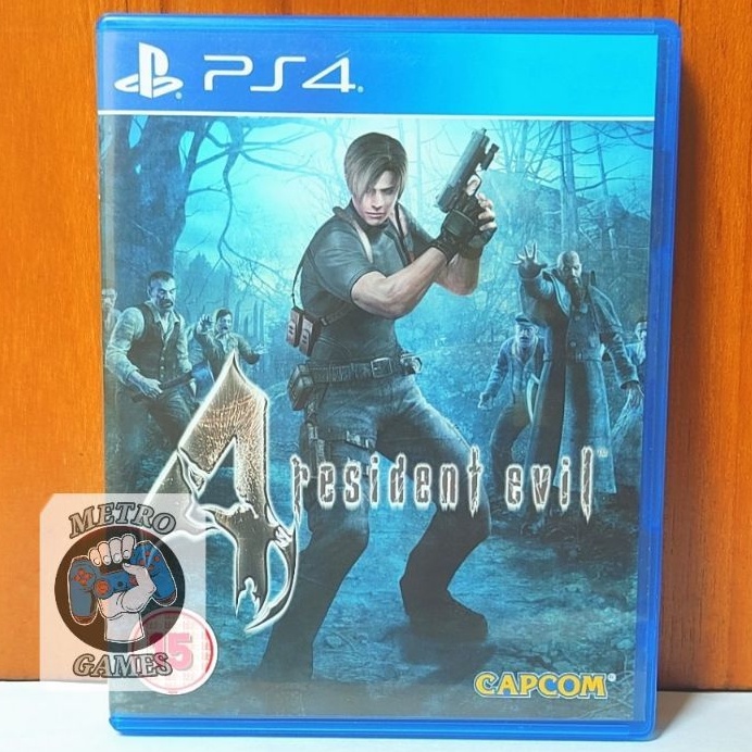 Jual Resident Evil 4 Ps4 Kaset Resident Evil 4 Ps 4 Playstation PS 4 5 Residen Evil RE 4 CD BD ...