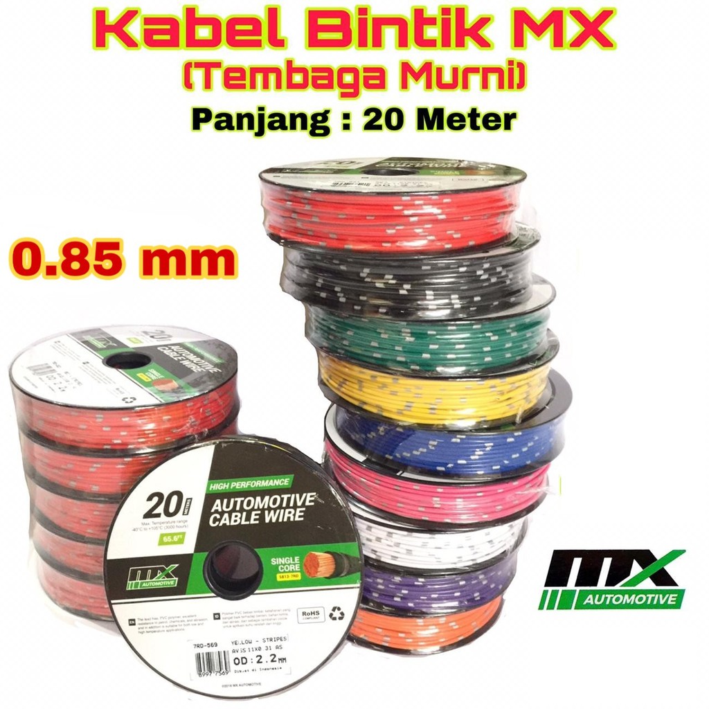 Jual Kabel Otomotif/ Kabel Bintik | Shopee Indonesia