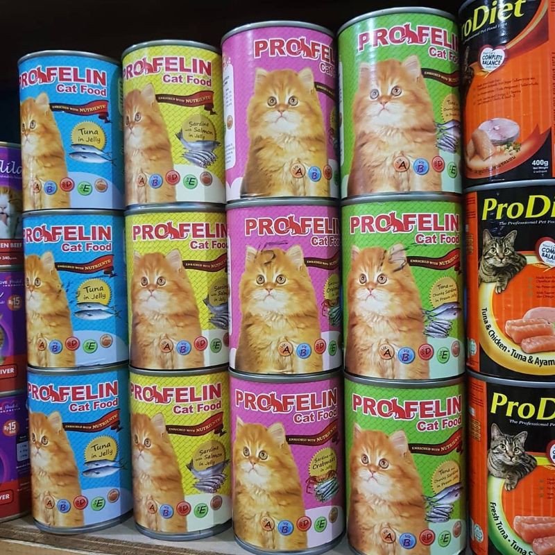 Jual PROFELIN KALENG 400GR - Makanan Basah Kucing Kaleng Wet Cat Food ...