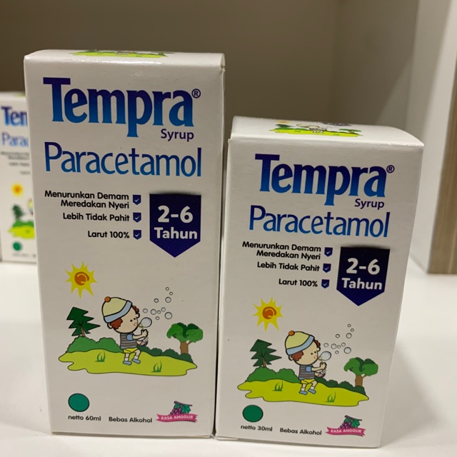 Jual Tempra Syrup Grape 30ml & 60ml | Shopee Indonesia