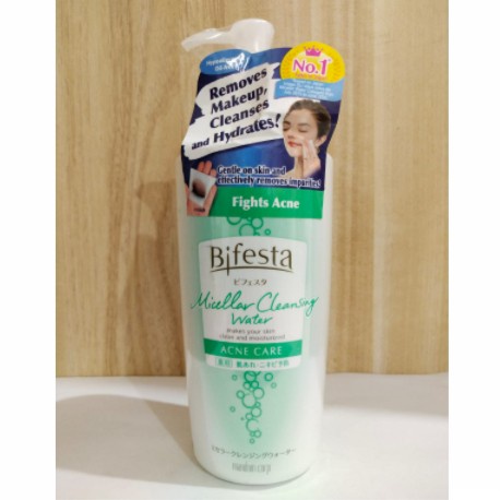 Jual BIFESTA MICELLAR CLEANSING WATER ACNE CARE 400 ML | Shopee Indonesia