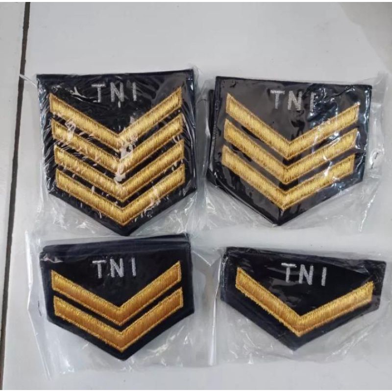 Jual Pangkat PDU TNI AD/ PANGKAT PDU SERMA SERKA SERTU SERDA | Shopee ...