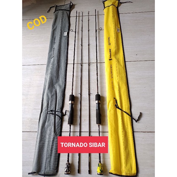 Jual alat pancing joran & gulungan pancing Tornado SIBAR 198 UL 3 8 lb ...