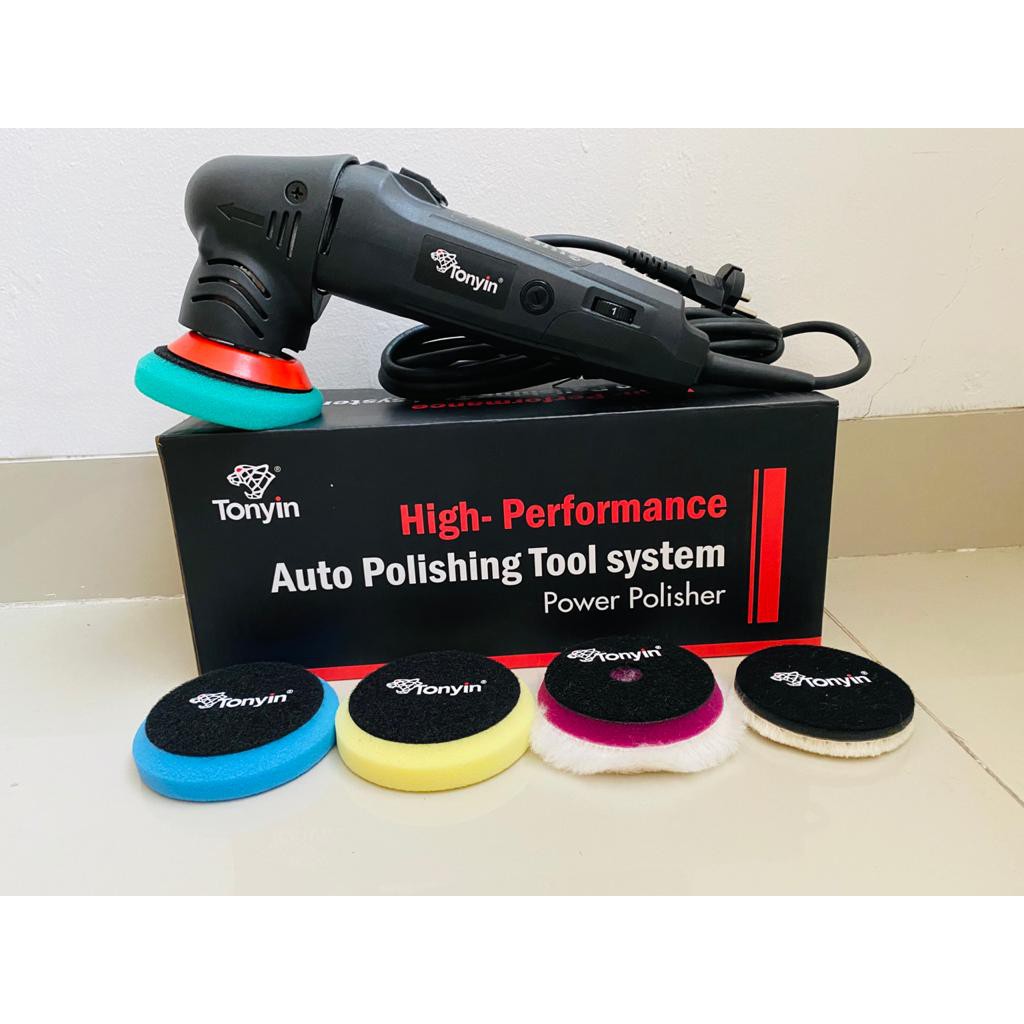 Jual Mesin Poles Mini Dual Action DA Polisher 3 Inch Backing Plate TY ...