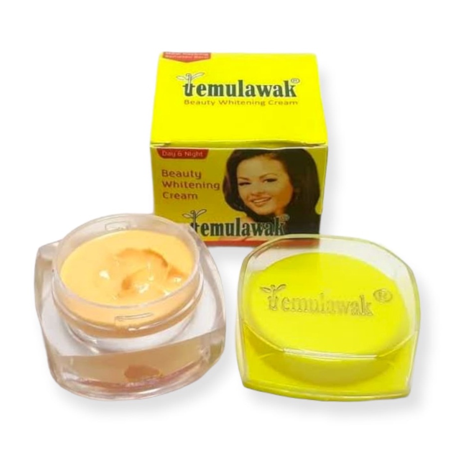 Jual CREAM TEMULAWAK BEAUTY KRIM TM pot kaca origibal whitening krim ...