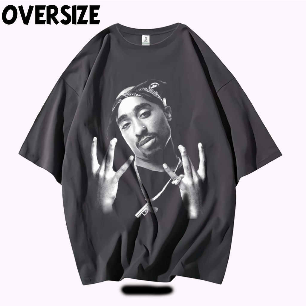 Jual TUPAC 2PAC KAOS OVERSIZE VINTAGE TEE | Shopee Indonesia