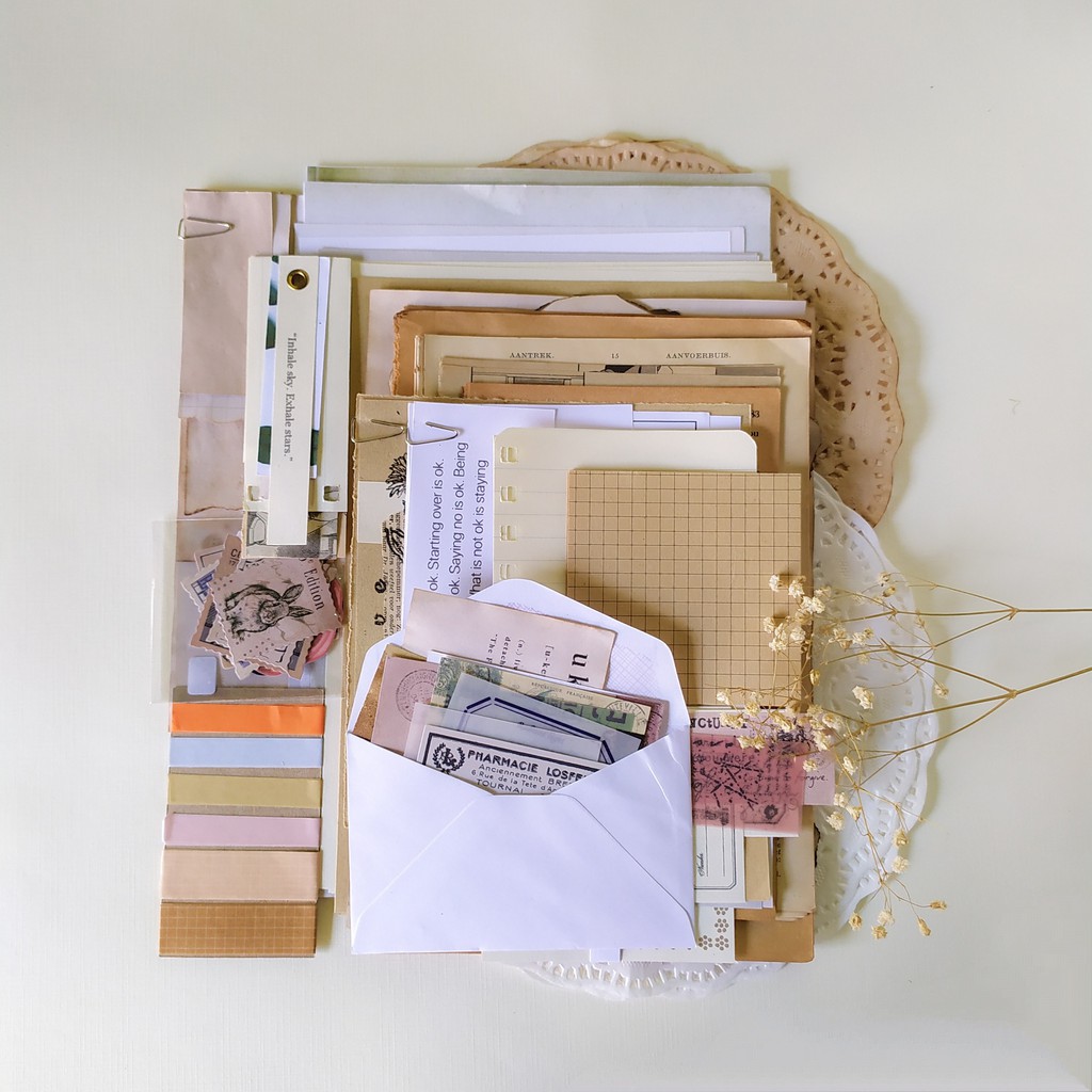 Jual Journal Kit Bujo Vintage Journaling Kit Aesthetic Jurnal Kit ...