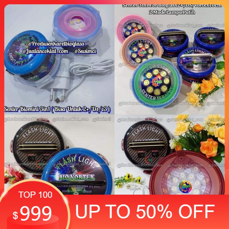 Jual JM17L SENTER BIOGLASS Mini/ BIOGLASS 2+/ds/vortex10cm /Biovortex ...