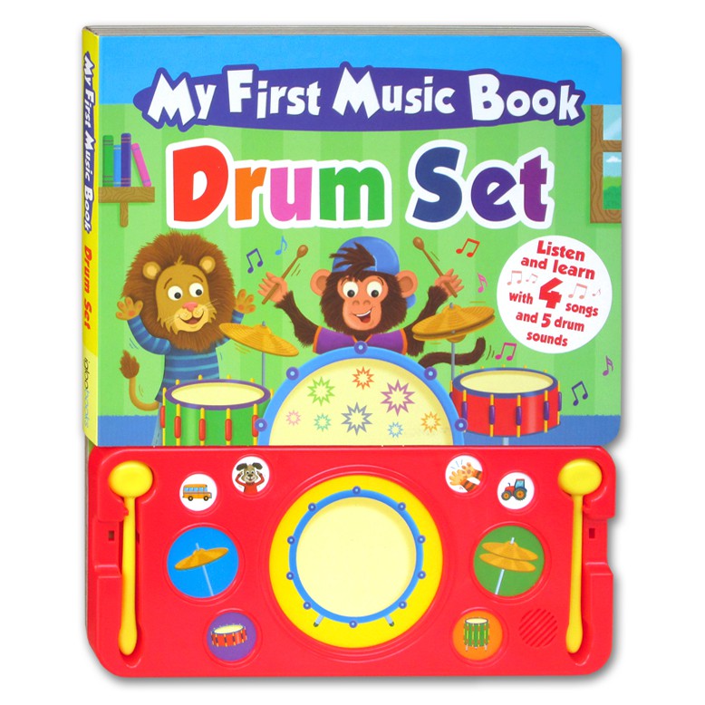 Jual My First Music Book Drum Set Board Book | Shopee Indonesia