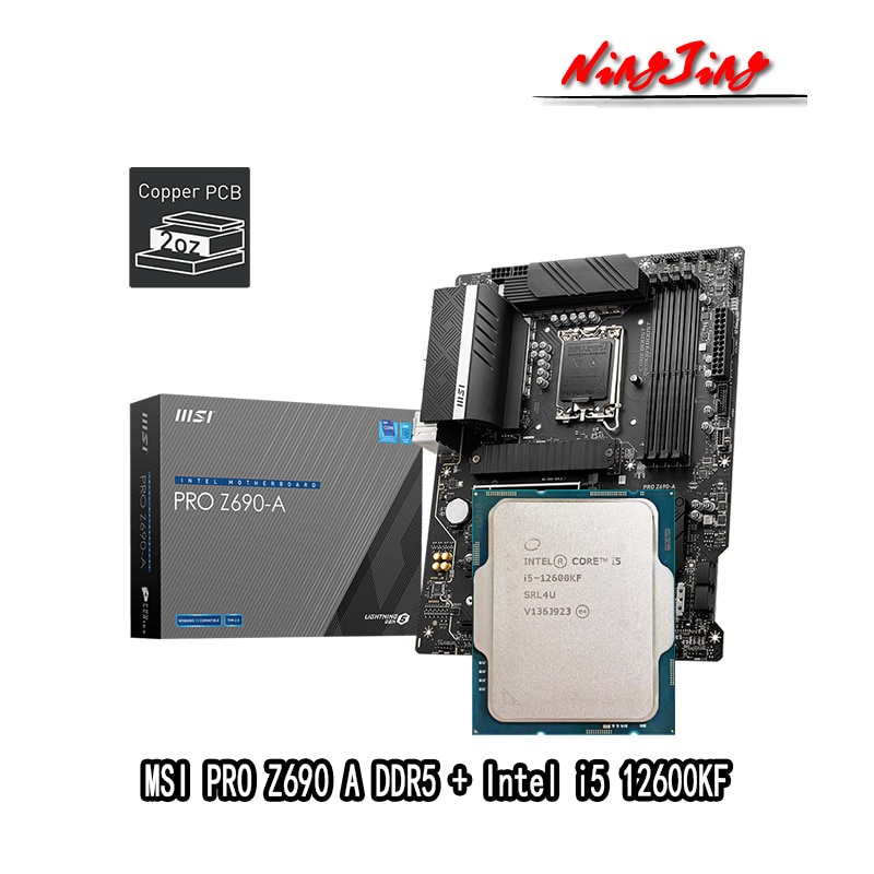 Jual PREORDER Intel Core i5 12600KF CPU + MSI PRO Z690 A Motherboard CPU + Motherboard Suit ...