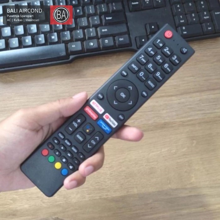 Jual Remote Remot TV Chiq Canghong Remote Smart Tv Changhong CHG1 ...