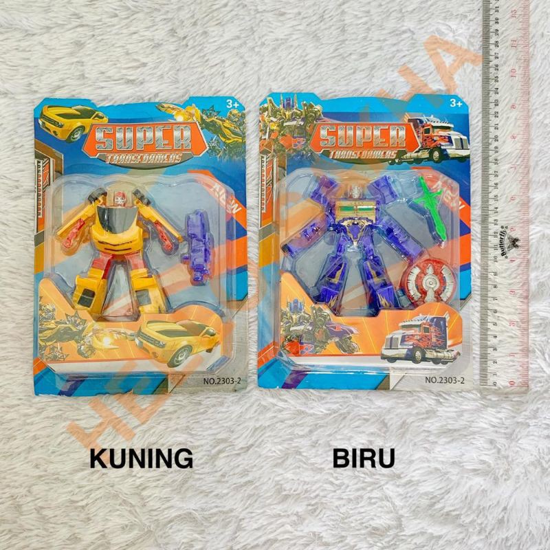 Jual MAINAN ROBOT SUPER TRANSFORMERS 2302-2 BERUBAH BENTUK JADI MOBIL ...