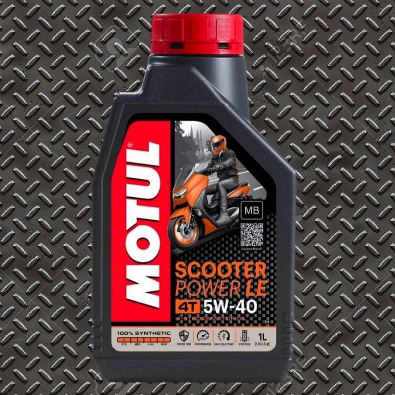 Jual MOTUL SCOOTER POWER LE 5w-40 1 Liter dan 0.8 Liter | Shopee Indonesia