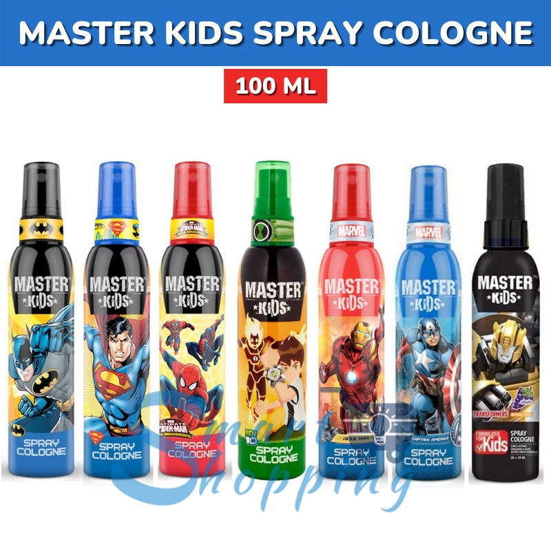 Jual MASTER KIDS SPRAY COLOGNE 100 ML / PARFUM ANAK | Shopee Indonesia