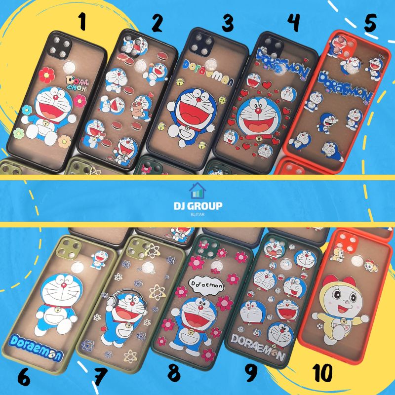 Jual My Choice Karakter Doraemon Samsung A01 M01 Core A02 M02 A02s M02s A03s Hybrid Case ...