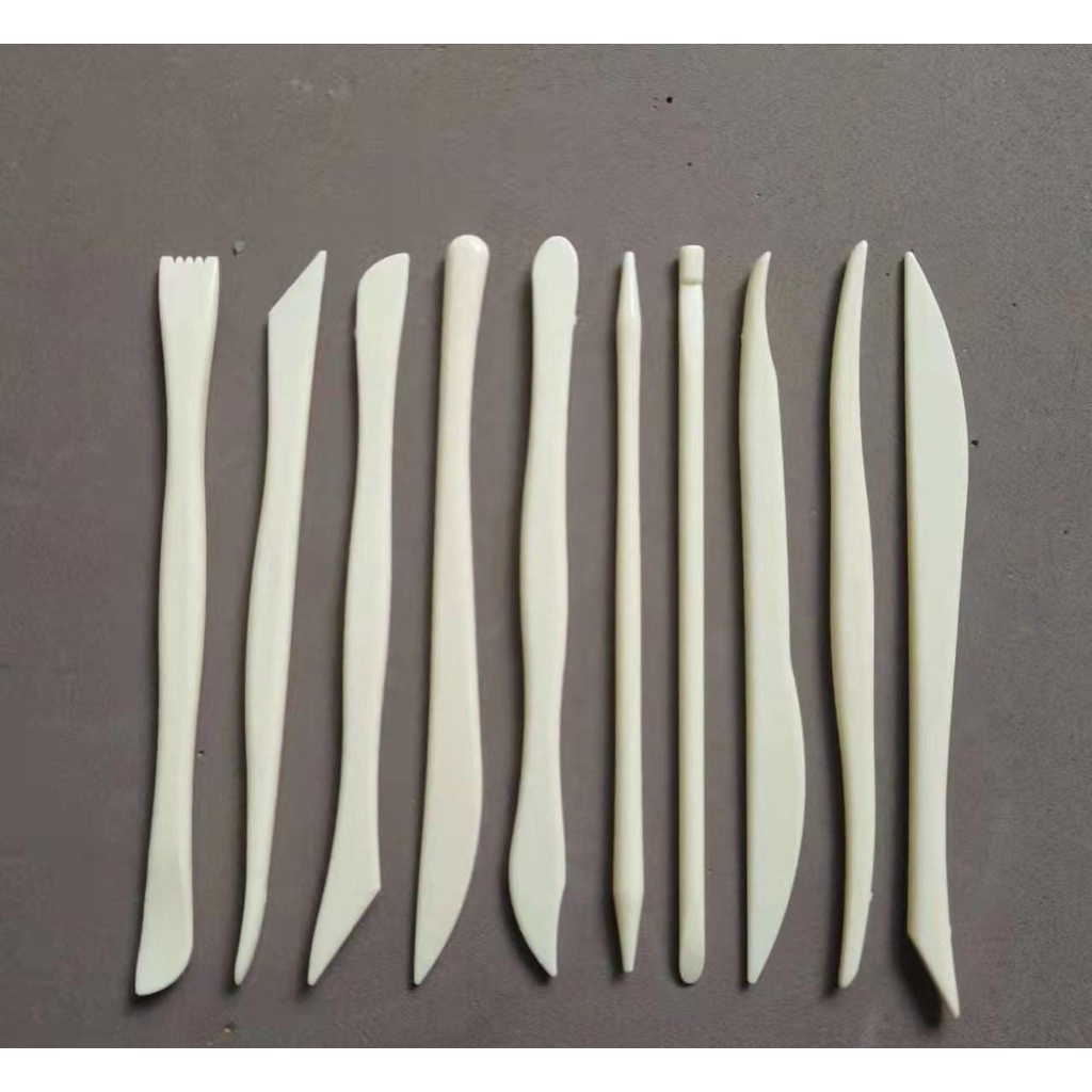 Jual giorgione alat clay tools/alat sculpting 10pcs (bahan plastik) G ...