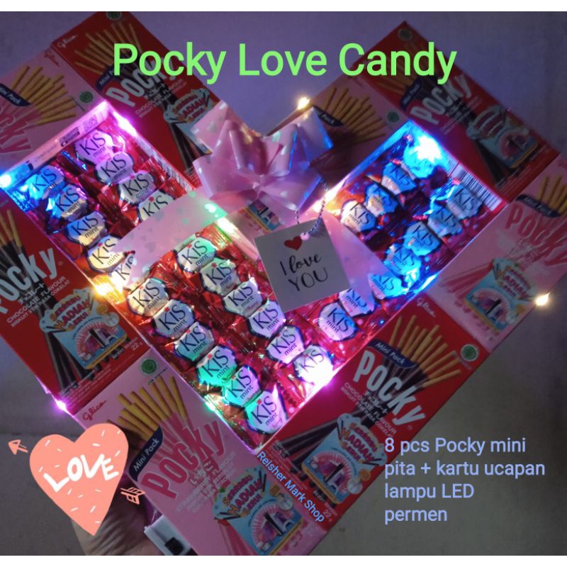 Jual Pocky Love Candy / Choco - kado gift hadiah birthday anniversary ...
