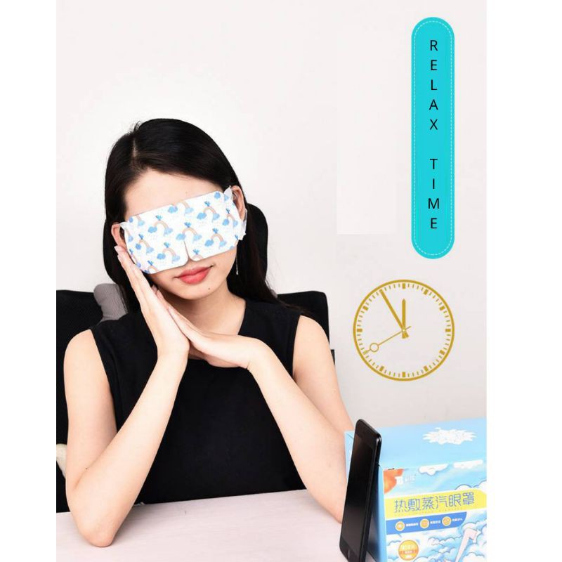 Jual steam eyes mask / kompres mata / uap mata / penutup mata | Shopee ...