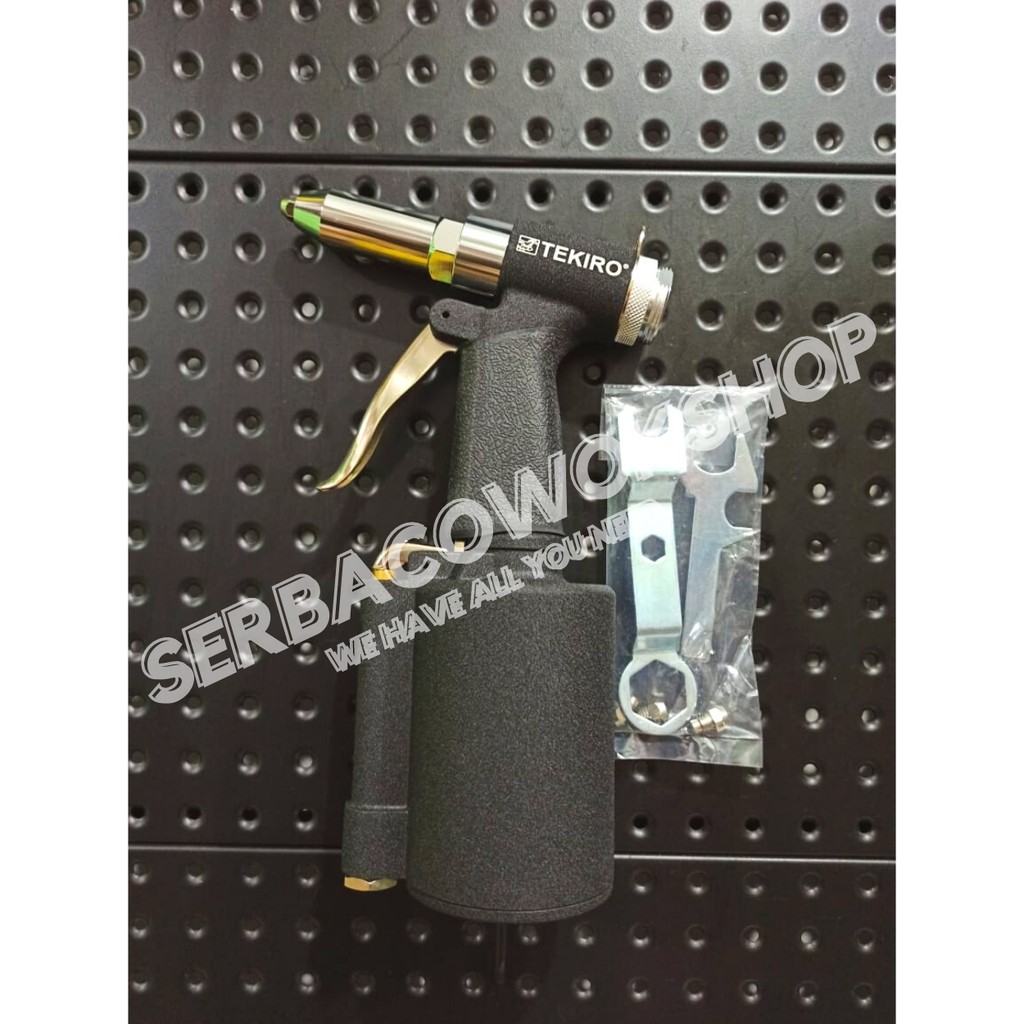 Jual Tekiro Air Riveter Rivet Angin Tang Rivet Hitam Paku Tembak ...