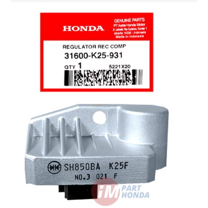 Jual 31600-K25-931 HGP AHM 100% ORIGINAL REGULATOR KIPROK BEAT FI ...