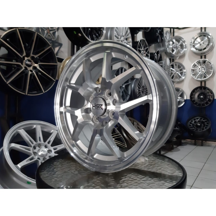 Jual Velg Mobil Racing Ring 15 HSR HYURA BOROKO 02 FC Peleg R15 Lebar 6 ...
