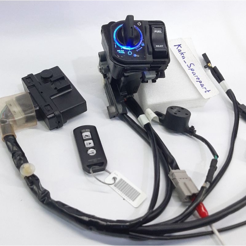 Jual keyless keyles pcx original smart key kunci kontak remote untuk ...