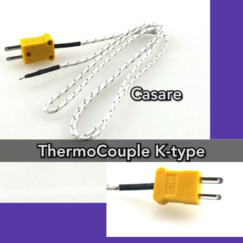 Jual ThermoCouple K-type Kabel Sensor suhu | Shopee Indonesia